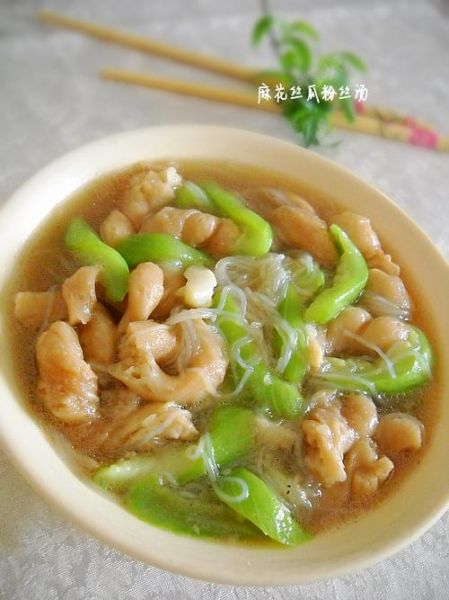 丝瓜粉丝汤怎么做_丝瓜粉丝汤的家常做法-第3张图片-山城妙识