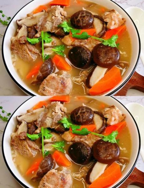 香菇排骨汤怎么炖好喝_香菇排骨汤的做法步骤-第1张图片-山城妙识