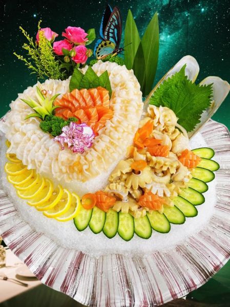 象拔蚌刺身摆盘技巧_象拔蚌刺身怎么摆才好看-第1张图片-山城妙识