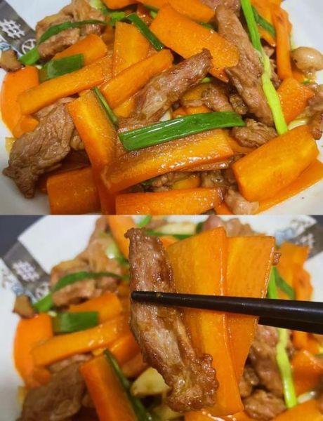 胡萝卜怎么炒好吃_胡萝卜炒肉的家常做法-第1张图片-山城妙识