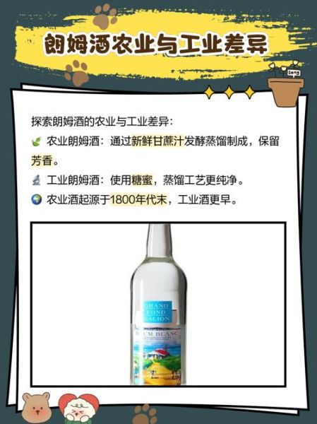 朗姆酒的主要原料是什么_甘蔗糖蜜还是甘蔗汁-第2张图片-山城妙识