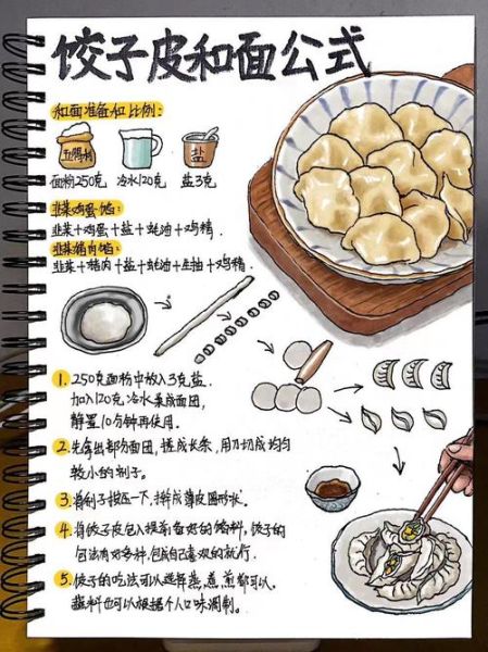 饺子面怎么和筋道又好吃_饺子皮不裂的秘诀-第1张图片-山城妙识