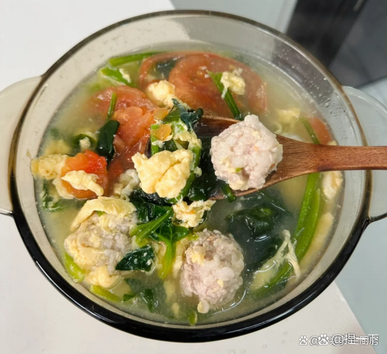 番茄鸡蛋汤简笔画怎么画_番茄鸡蛋汤简笔画步骤-第3张图片-山城妙识