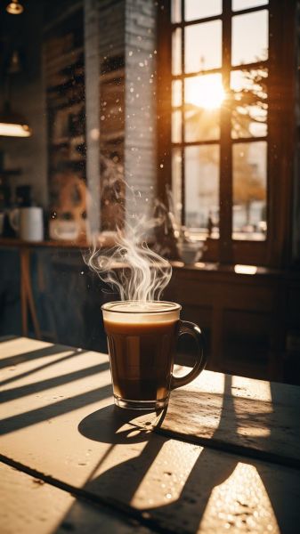 咖啡图片唯美图片高清_如何拍出氛围感-第1张图片-山城妙识