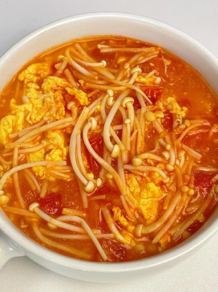 番茄金针菇炒鸡蛋怎么做_番茄金针菇炒鸡蛋热量高吗-第1张图片-山城妙识