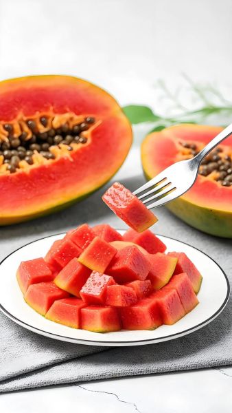 红心木瓜怎么吃丰胸_红心木瓜丰胸的正确吃法-第1张图片-山城妙识 红心木瓜怎么吃丰胸_红心木瓜丰胸的正确吃法-第1张图片-山城妙识