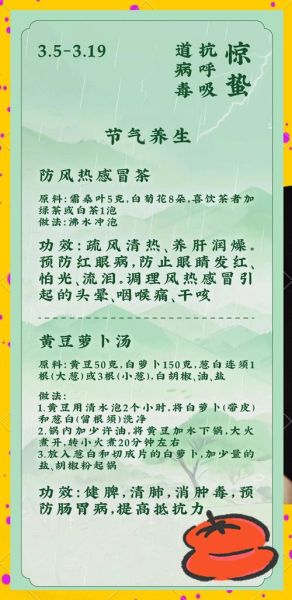 惊蛰吃什么养生_惊蛰养生食谱推荐-第2张图片-山城妙识