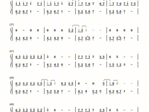 凉凉简谱钢琴_如何快速上手-第1张图片-山城妙识 凉凉简谱钢琴_如何快速上手-第1张图片-山城妙识