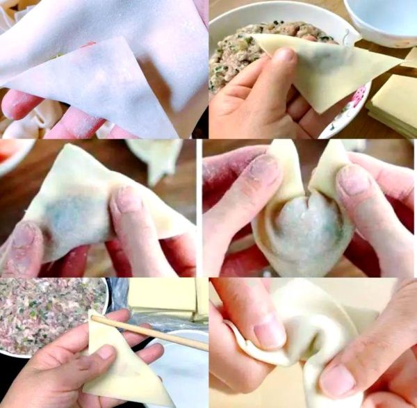 四川抄手怎么包_四川抄手包法步骤-第3张图片-山城妙识