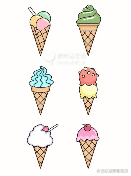 甜筒冰淇淋简笔画怎么画_甜筒冰淇淋简笔画教程-第3张图片-山城妙识 甜筒冰淇淋简笔画怎么画_甜筒冰淇淋简笔画教程-第3张图片-山城妙识