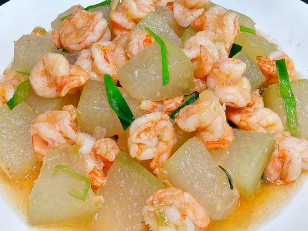 冬瓜炒虾仁怎么做_冬瓜炒虾仁的家常做法-第2张图片-山城妙识