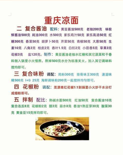 重庆凉面怎么做_重庆凉面调料怎么调-第2张图片-山城妙识