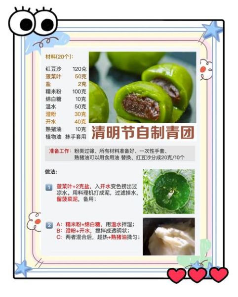 肉松青团怎么做_青团皮不裂的秘诀-第3张图片-山城妙识