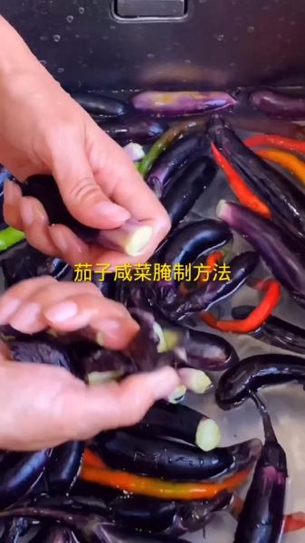 腌制茄子咸菜的做法窍门_茄子咸菜怎么腌才脆-第2张图片-山城妙识