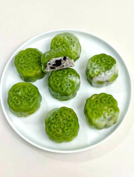 抹茶冰皮月饼怎么做_配方比例是多少-第3张图片-山城妙识