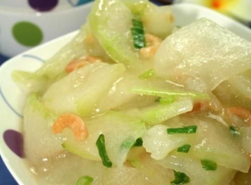 冬瓜炒虾皮怎么做_冬瓜炒虾皮热量高吗-第2张图片-山城妙识