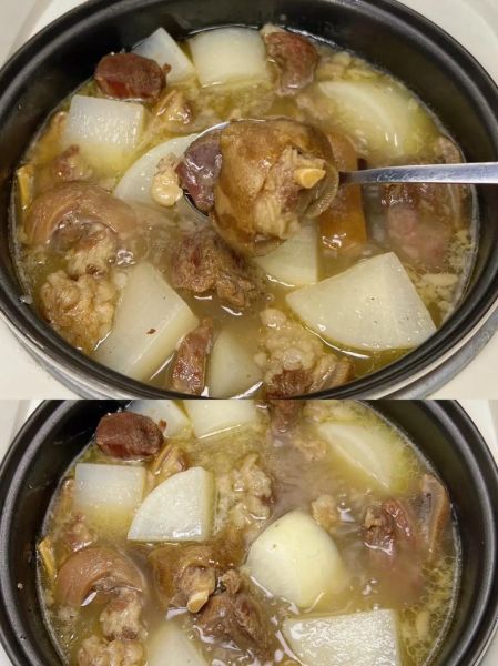 白萝卜炖羊肉怎么做好吃_白萝卜炖羊肉的家常做法-第3张图片-山城妙识