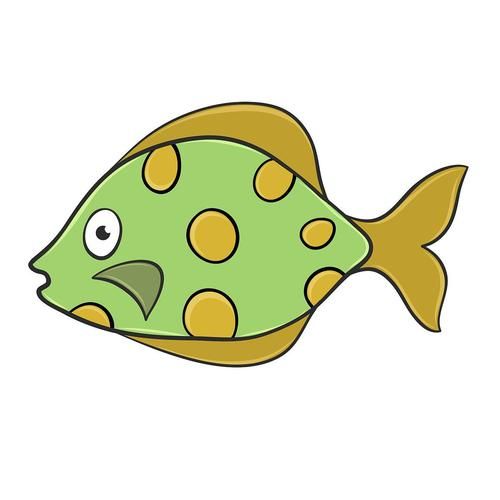 鱼简笔画彩色怎么画_彩色鱼简笔画步骤-第3张图片-山城妙识