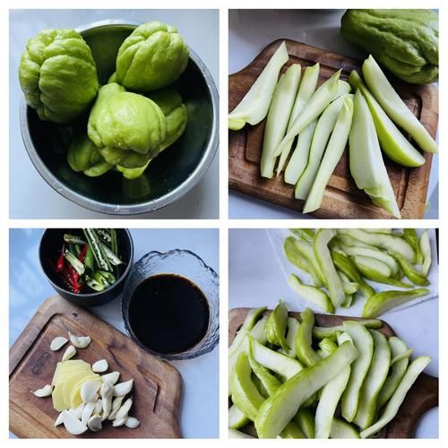 佛手瓜酱菜怎么做_佛手瓜酱菜腌制方法-第3张图片-山城妙识