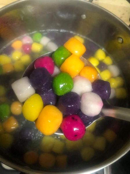 五彩汤圆需要哪些颜色_五彩汤圆用什么天然色素-第2张图片-山城妙识