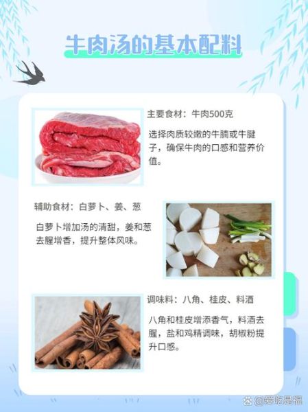 牛肉汤的做法及配料_牛肉汤怎么炖才好吃-第2张图片-山城妙识