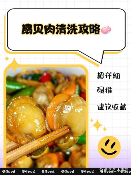 扇贝怎么清洗_扇贝内脏怎么去除-第3张图片-山城妙识