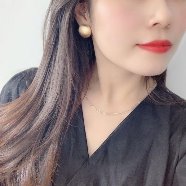 金耳环图片大全好看_金耳环怎么搭配才显气质-第2张图片-山城妙识