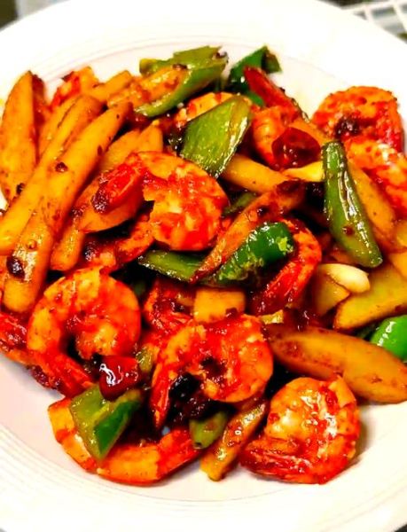 椒盐土豆虾怎么做_家常做法窍门-第1张图片-山城妙识 椒盐土豆虾怎么做_家常做法窍门-第1张图片-山城妙识