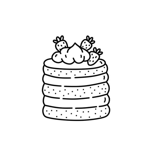 蛋糕怎么画简单又好看_零基础也能学会的蛋糕画法-第3张图片-山城妙识