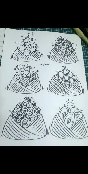 粽子怎么画才好看_粽子简笔画步骤-第3张图片-山城妙识