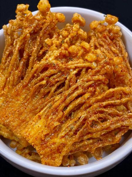 金针菇怎么炸才酥脆_金针菇炸着吃做法-第1张图片-山城妙识