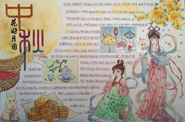 中秋手抄报怎么写_中秋手抄报内容有哪些-第3张图片-山城妙识