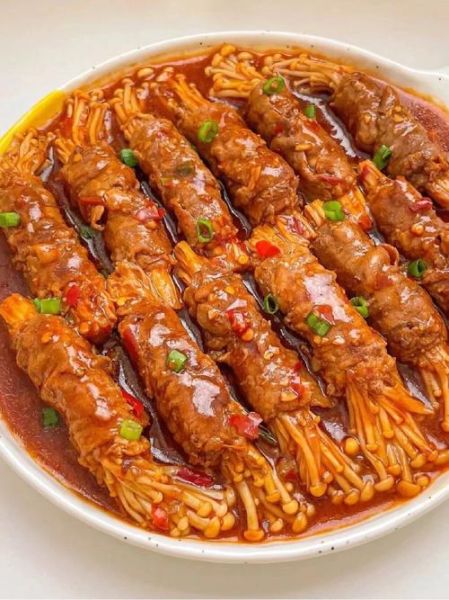 金针菇肥牛怎么做好吃_金针菇肥牛的家常做法-第2张图片-山城妙识