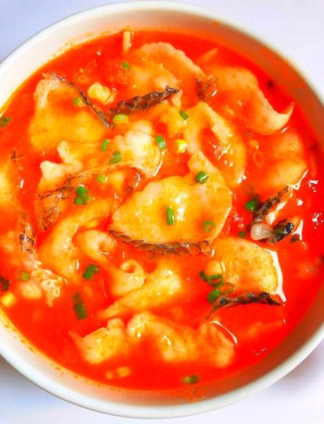 番茄水煮鱼的家常做法_水煮鱼片怎么做好吃又嫩-第1张图片-山城妙识