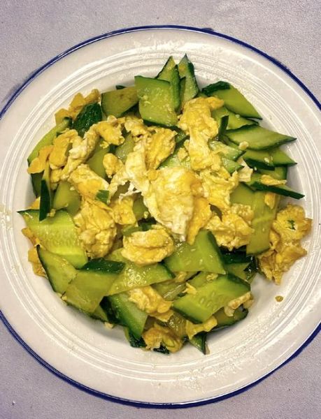 青瓜炒蛋怎么做_青瓜炒蛋王刚做法-第1张图片-山城妙识