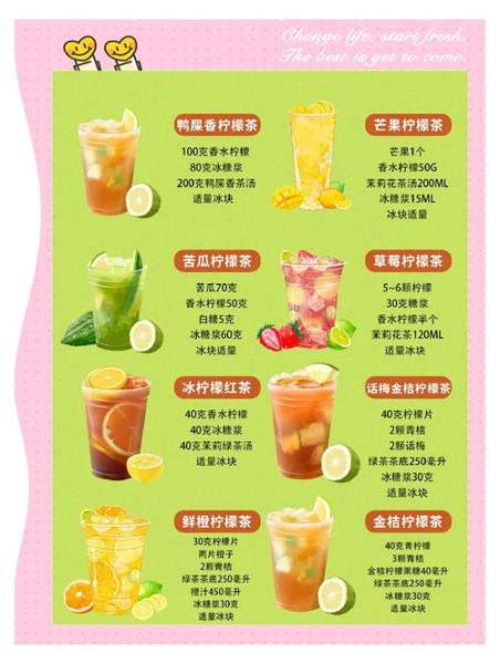 奶茶店柠檬水配方比例_柠檬水怎么调才好喝-第1张图片-山城妙识