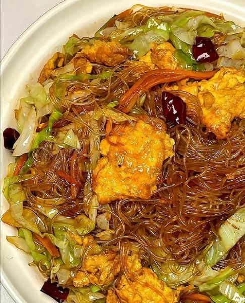 包菜粉丝怎么炒不粘锅_包菜粉丝做法家常版-第3张图片-山城妙识