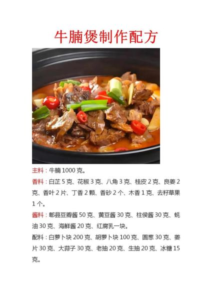 红烧牛腩怎么做_牛腩炖多久才软烂-第1张图片-山城妙识