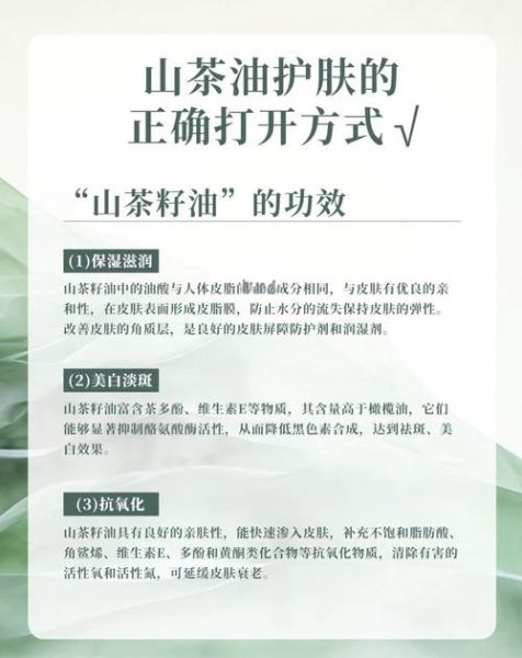 茶油涂脸会堵塞毛孔吗_茶油护肤正确用法-第3张图片-山城妙识 茶油涂脸会堵塞毛孔吗_茶油护肤正确用法-第3张图片-山城妙识