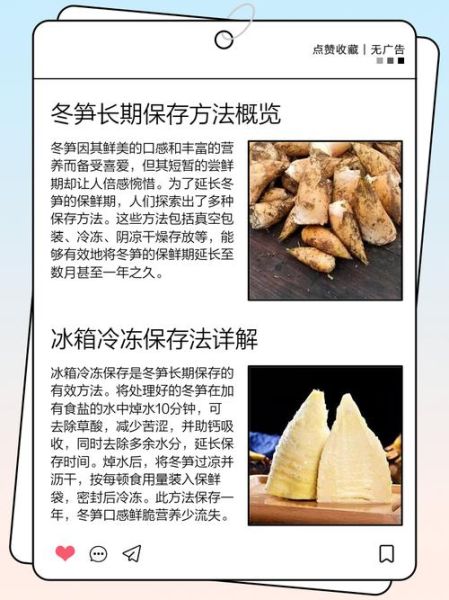 新鲜冬笋怎么保存_冬笋可以放多久-第2张图片-山城妙识