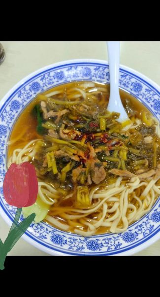 雪菜肉丝汤面怎么做_雪菜肉丝汤面家常做法-第3张图片-山城妙识