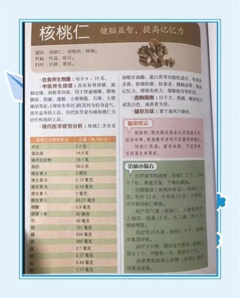 核桃仁的营养价值_核桃仁的功效与作用-第1张图片-山城妙识