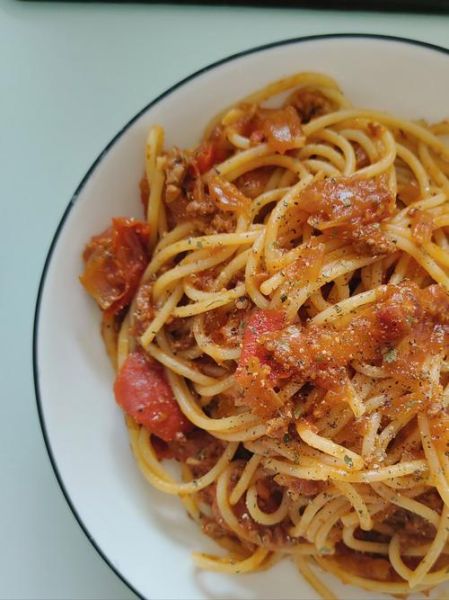 番茄肉酱意大利面怎么做_番茄肉酱意面家常做法-第2张图片-山城妙识