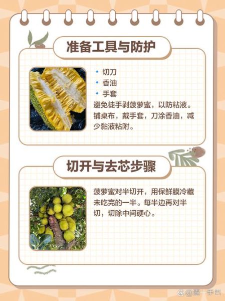 菠萝蜜怎么吃图解_菠萝蜜怎么剥皮不黏手-第3张图片-山城妙识