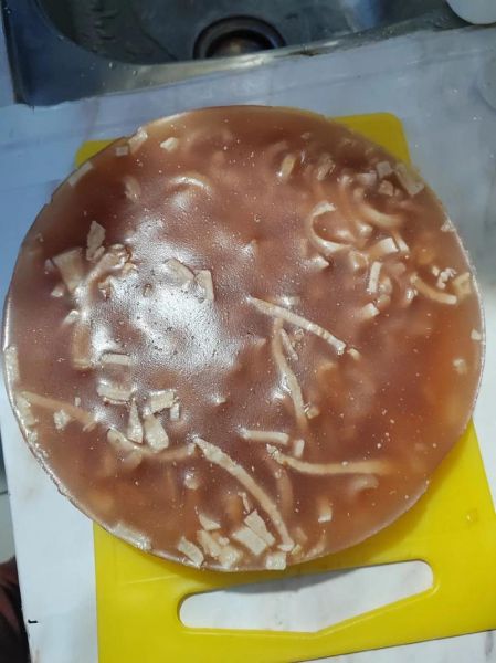 肉皮冻怎么做能清澈透明_猪皮冻怎么熬不浑浊-第1张图片-山城妙识