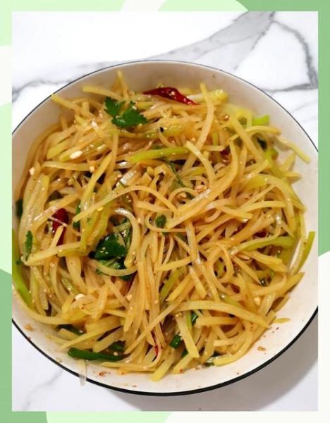 凉拌土豆丝煮多久_土豆丝焯水几分钟-第2张图片-山城妙识