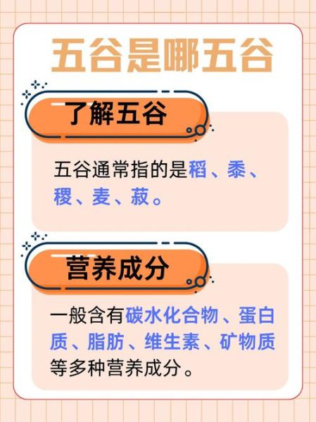 五谷是哪五种粮食_五谷具体指哪5种-第2张图片-山城妙识