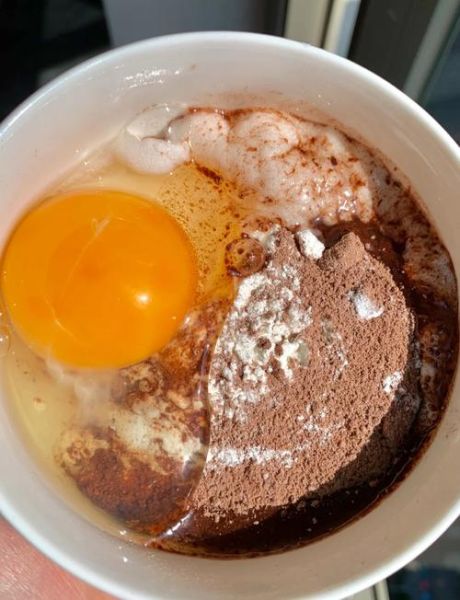 微波炉蛋糕怎么做_最简单做法-第3张图片-山城妙识