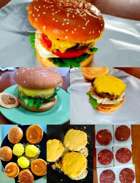 汉堡包怎么做法视频_家庭版牛肉汉堡制作步骤-第1张图片-山城妙识