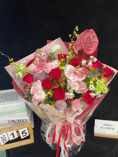 玫瑰花束图片大全大图_如何挑选高清玫瑰图-第3张图片-山城妙识